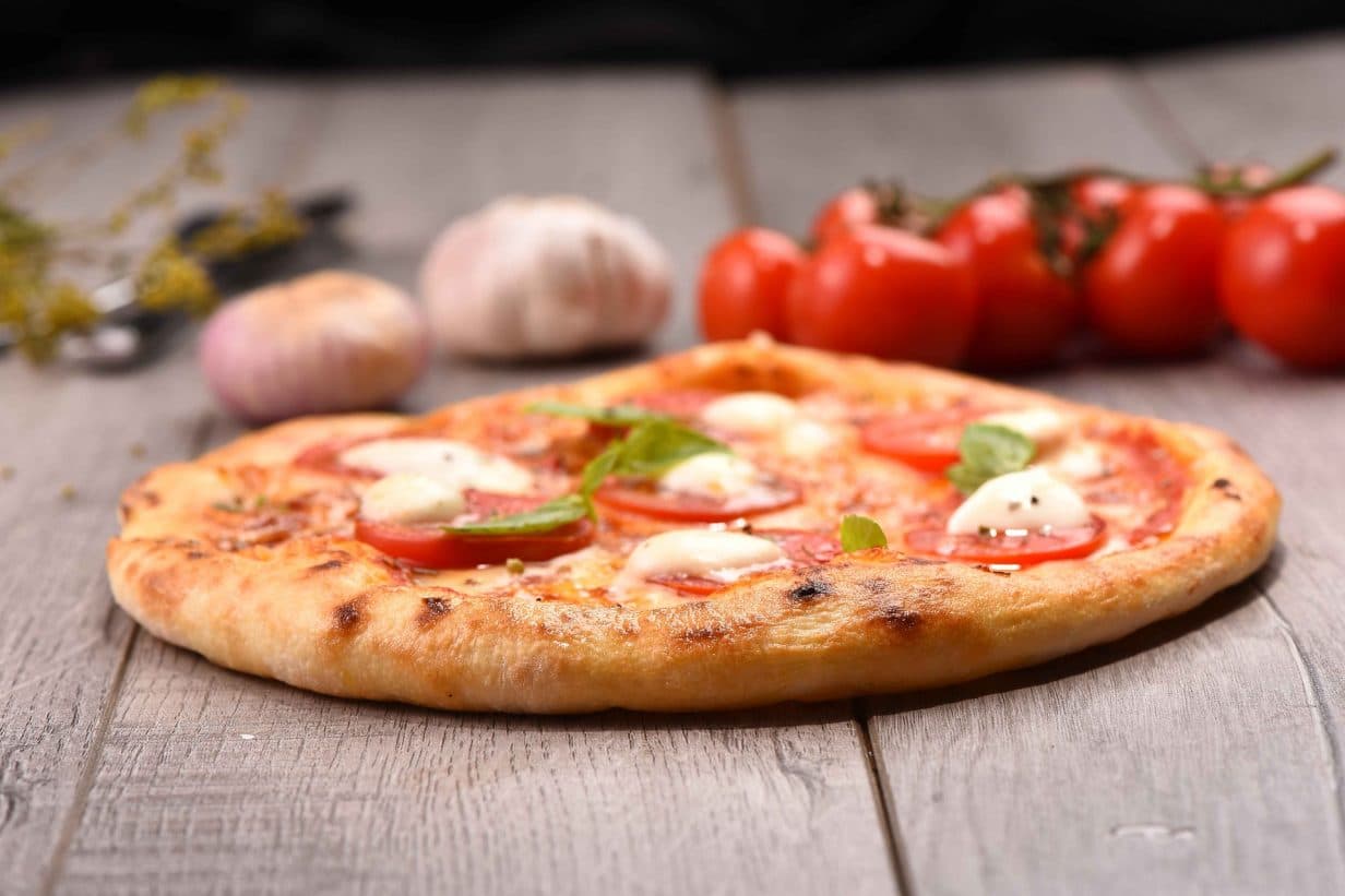 Pizza quattro formaggi - nach original italienischem Rezept