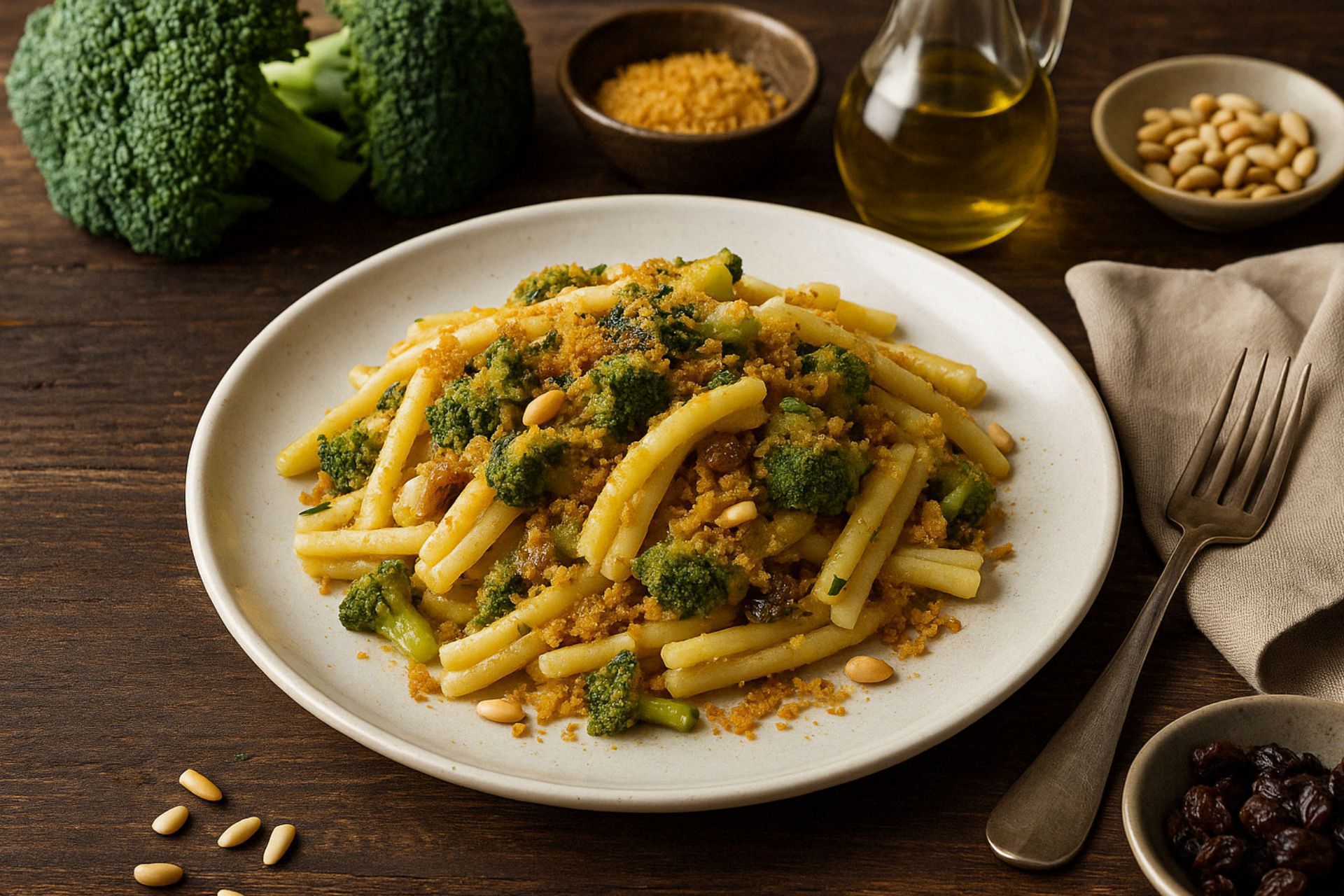 Pasta mit Ricotta und Zitrone - einfaches 20 Minuten Rezept