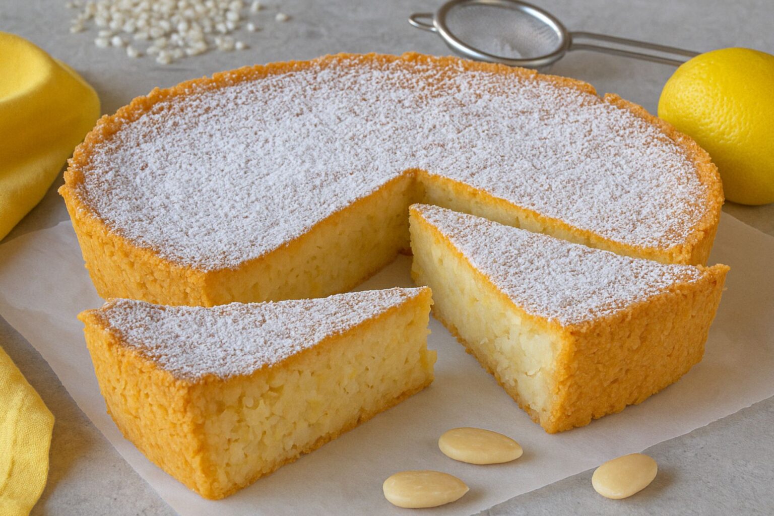 Torta caprese - ein köstlicher und einfacher Kuchen