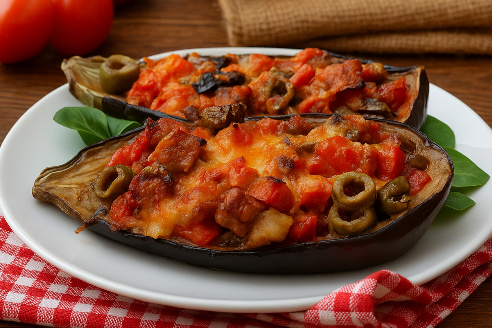 Panierte Auberginen - köstliches italienisches 30min Rezept